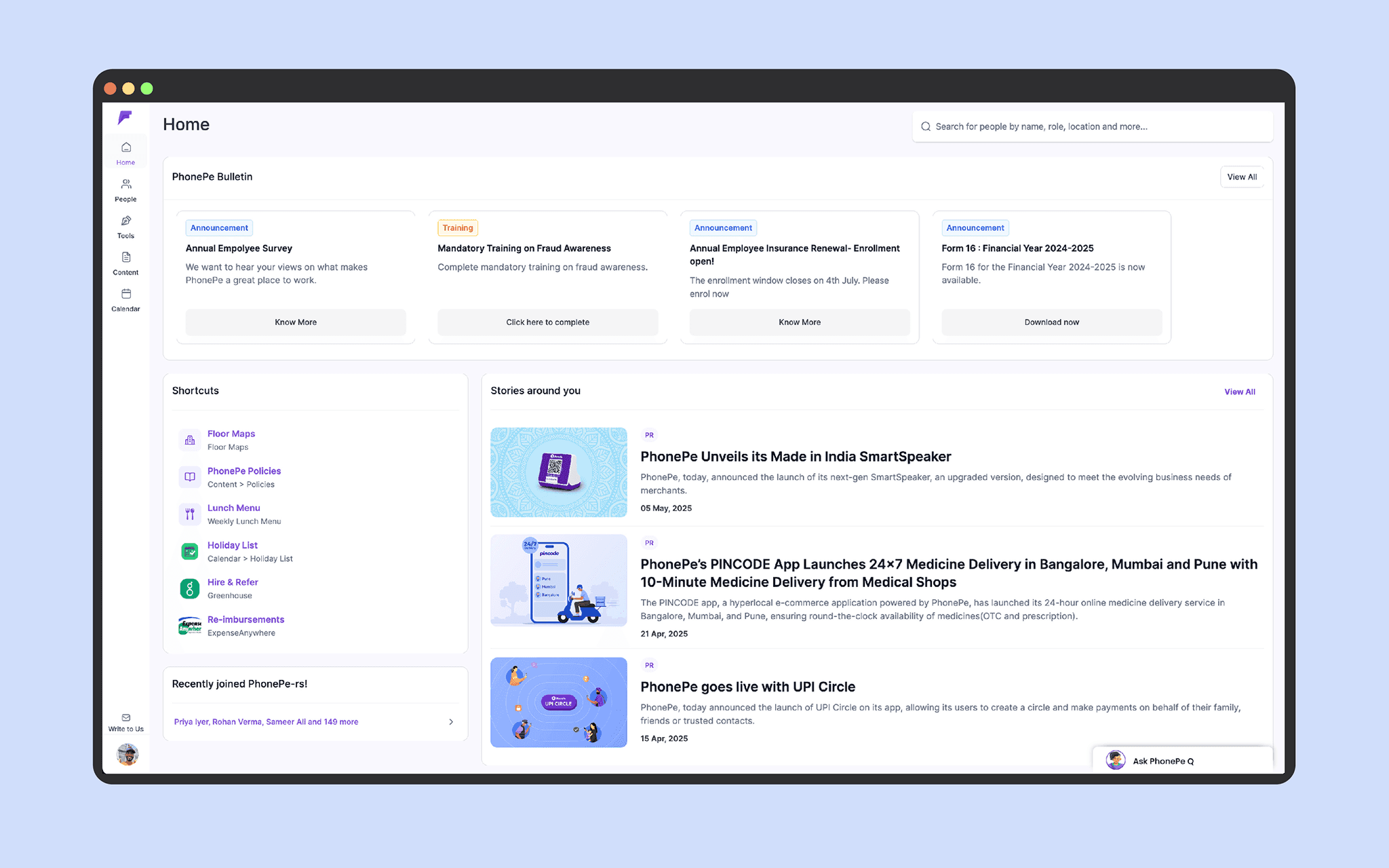 Making Work Life Better: How PhonePe’s Frontpage Transforms Employee ...