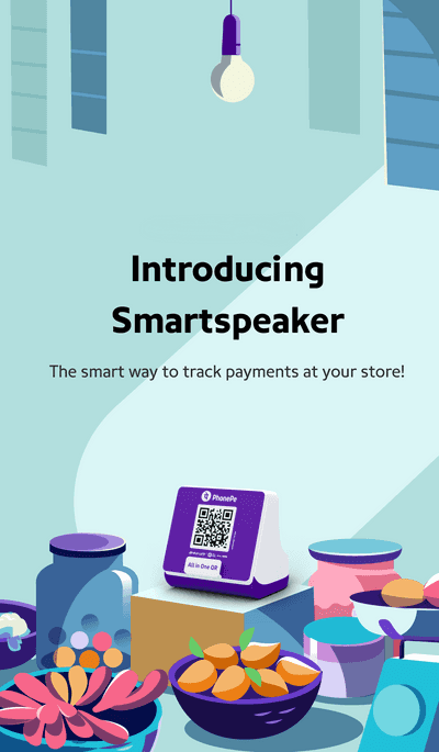 PhonePe SmartSpeaker: Your Smart Business Assistant