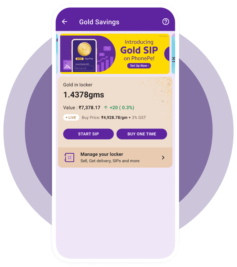 Digital Gold: Buy Certified 24K Pure Gold Online | PhonePe