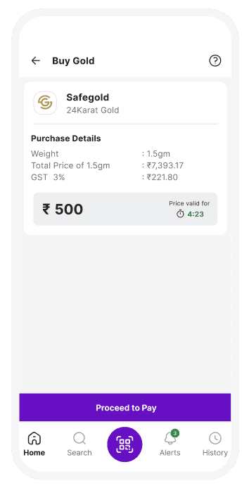 Digital Gold: Buy Certified 24K Pure Gold Online | PhonePe