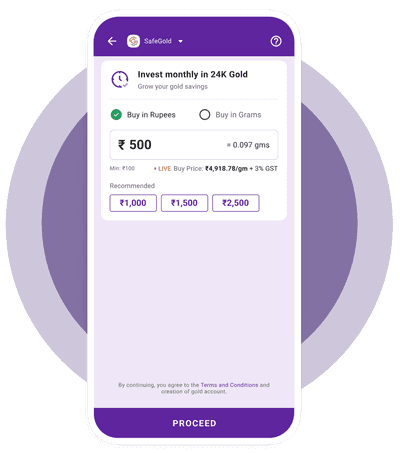 Digital Gold: Buy Certified 24K Pure Gold Online | PhonePe